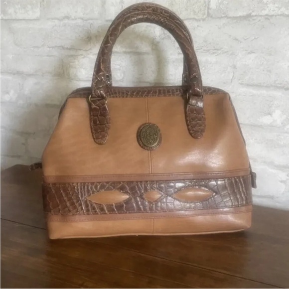 Jackson Bags | Bags | Vintage Jackson Bags Tan Leather Satchel Bag ...